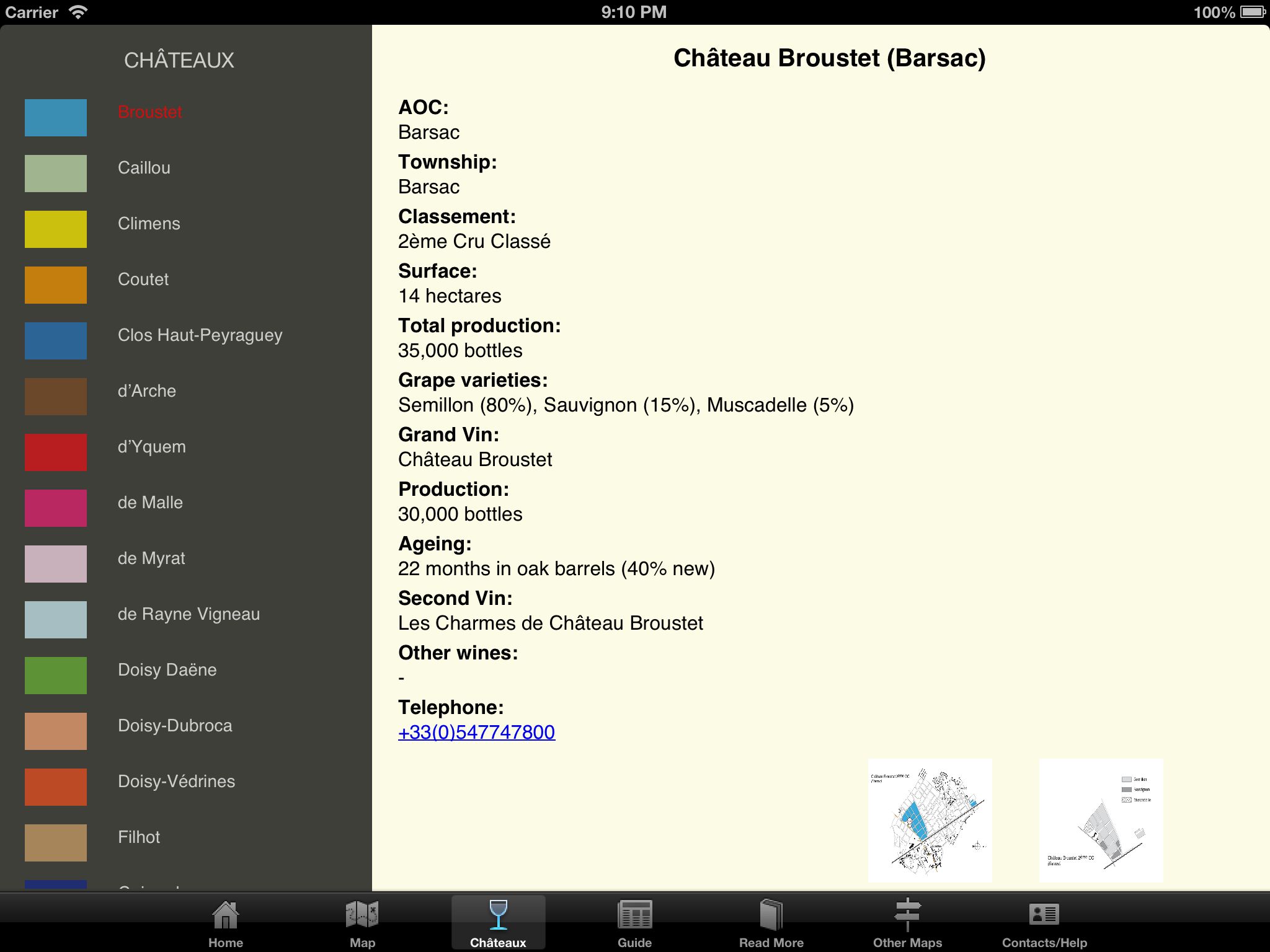 enogea » Enogea Sauternes Wine Maps