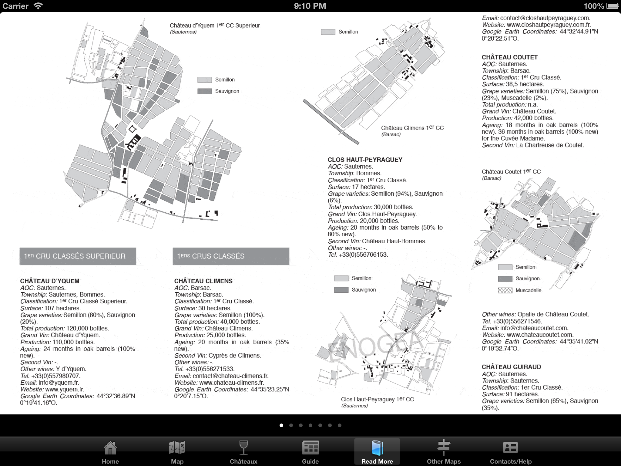 enogea » Enogea Sauternes Wine Maps
