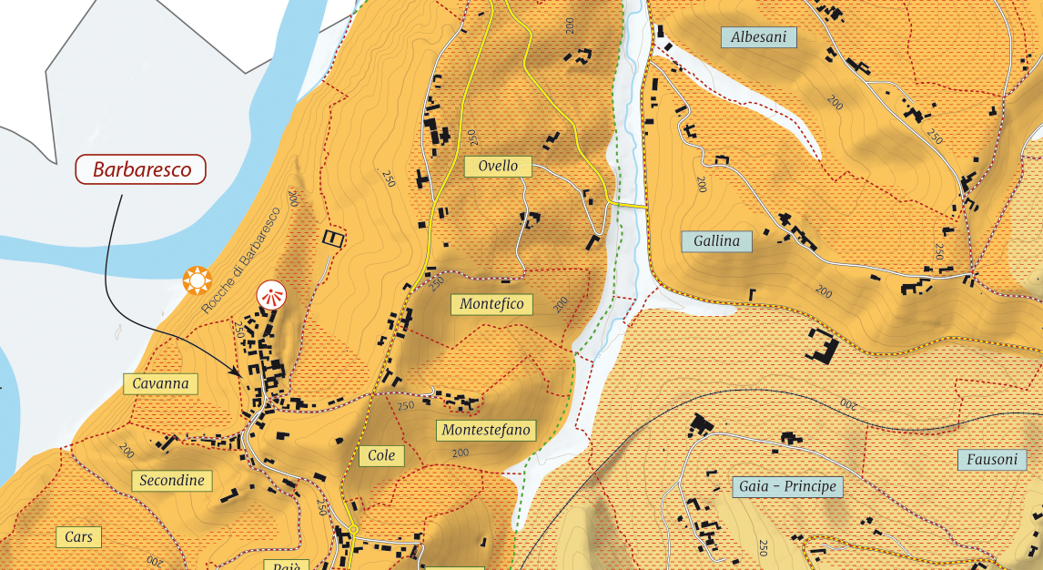 enogea » Barbaresco Geoviticultural Map
